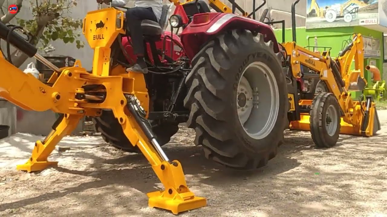 अब अपने टैक्टर को JCB बनालो बिल्कुल कम खर्च में | Mini Jcb & Bull Agri ...