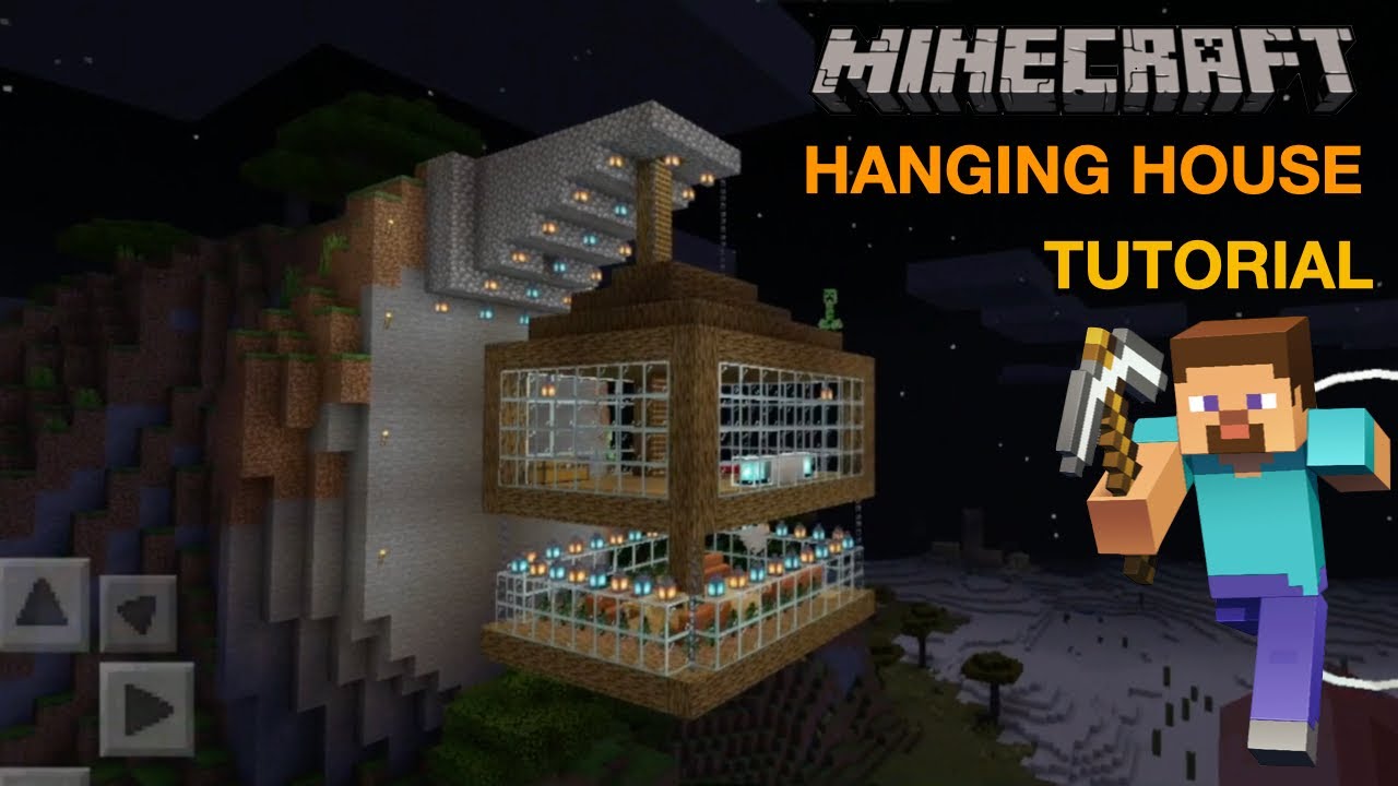 Minecraft: How to Build a Hanging House With wood | [Simple & Easy To ...