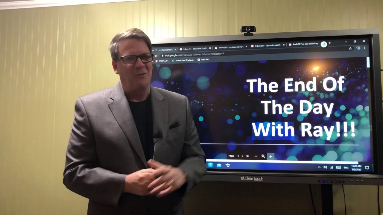 The End of The Day With Ray! Managing Print By Market Realities. - YouTube