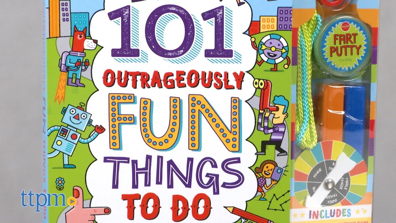 101 Outrageously Fun Things To Do from Klutz - YouTube