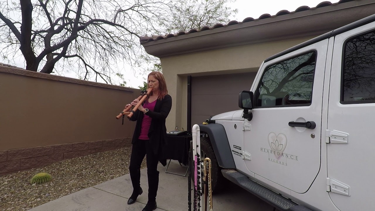 Healing Relaxing Calming Peaceful MeditativeNative-American style flute ...