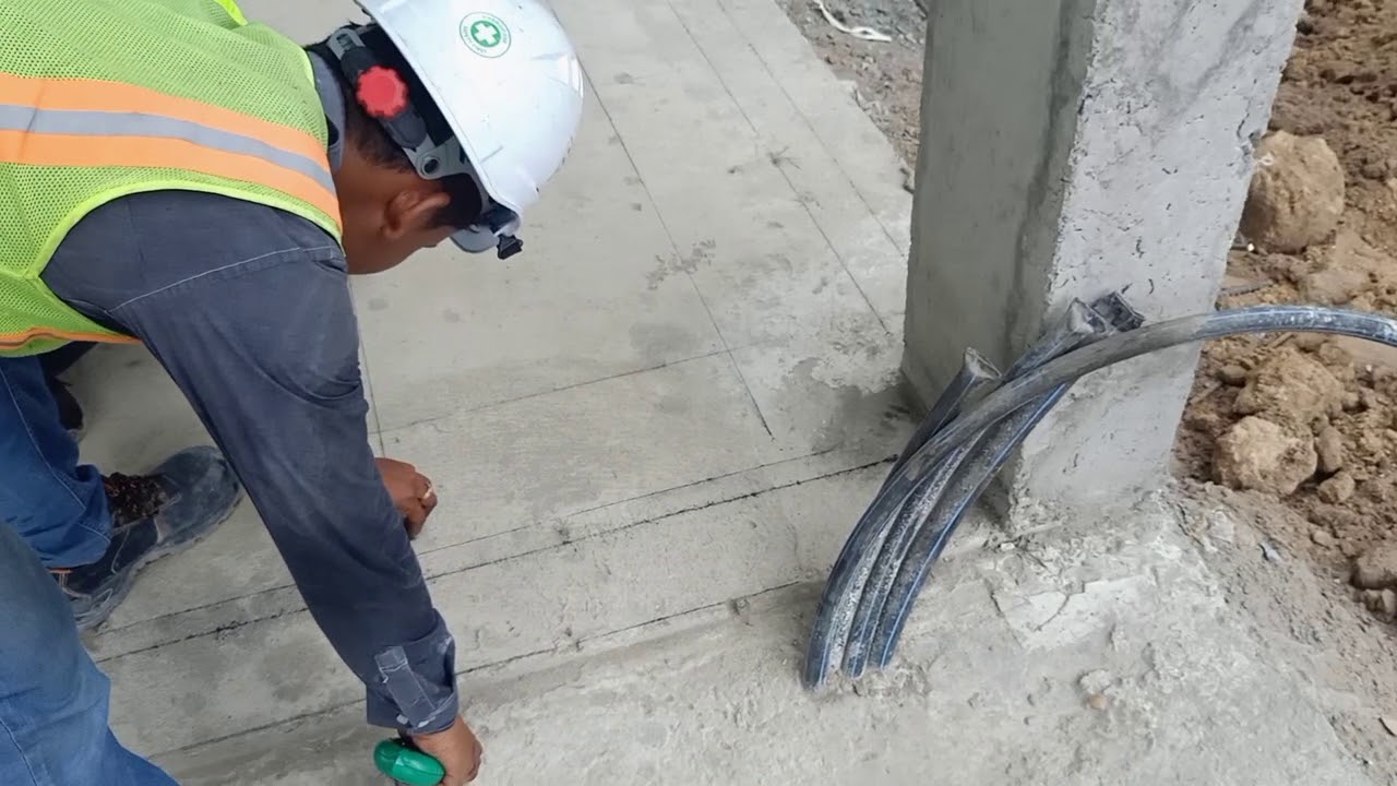 Brick wall Survey Line work - YouTube