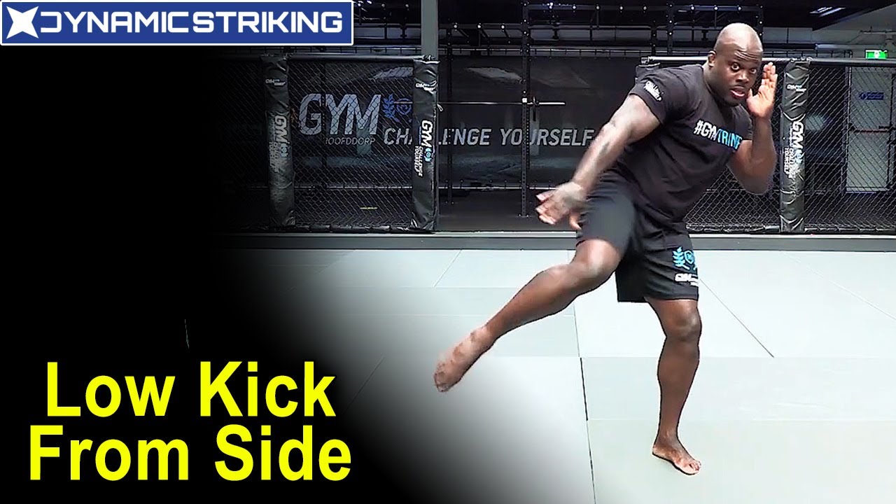 Low Kick From Side by Melvin Manhoef - YouTube