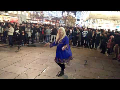Almanya Frankfurt Sokak Müziği Ve Eğlencesi TAM ŞAMATA