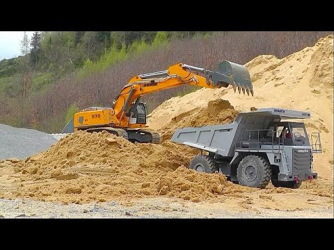 HEAVY RC EQUIPMENT! VOLVO, LIEBHERR, CATERPILLAR & MORE FANTASTIC RC ...