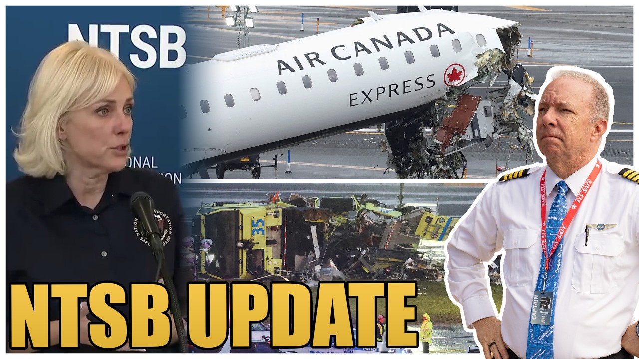 LaGuardia Crash NTSB Update | Captain Steeeve Reacts - YouTube