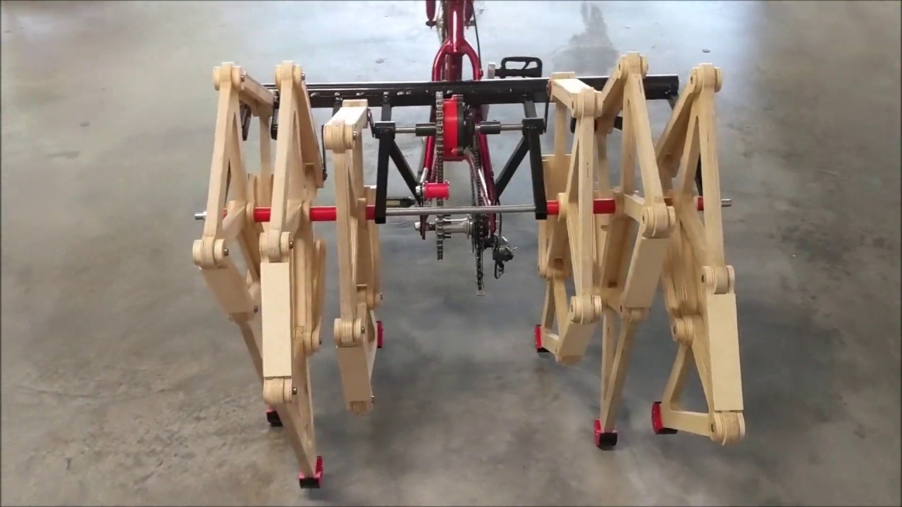 Strandbeest Bike Mk2 - YouTube
