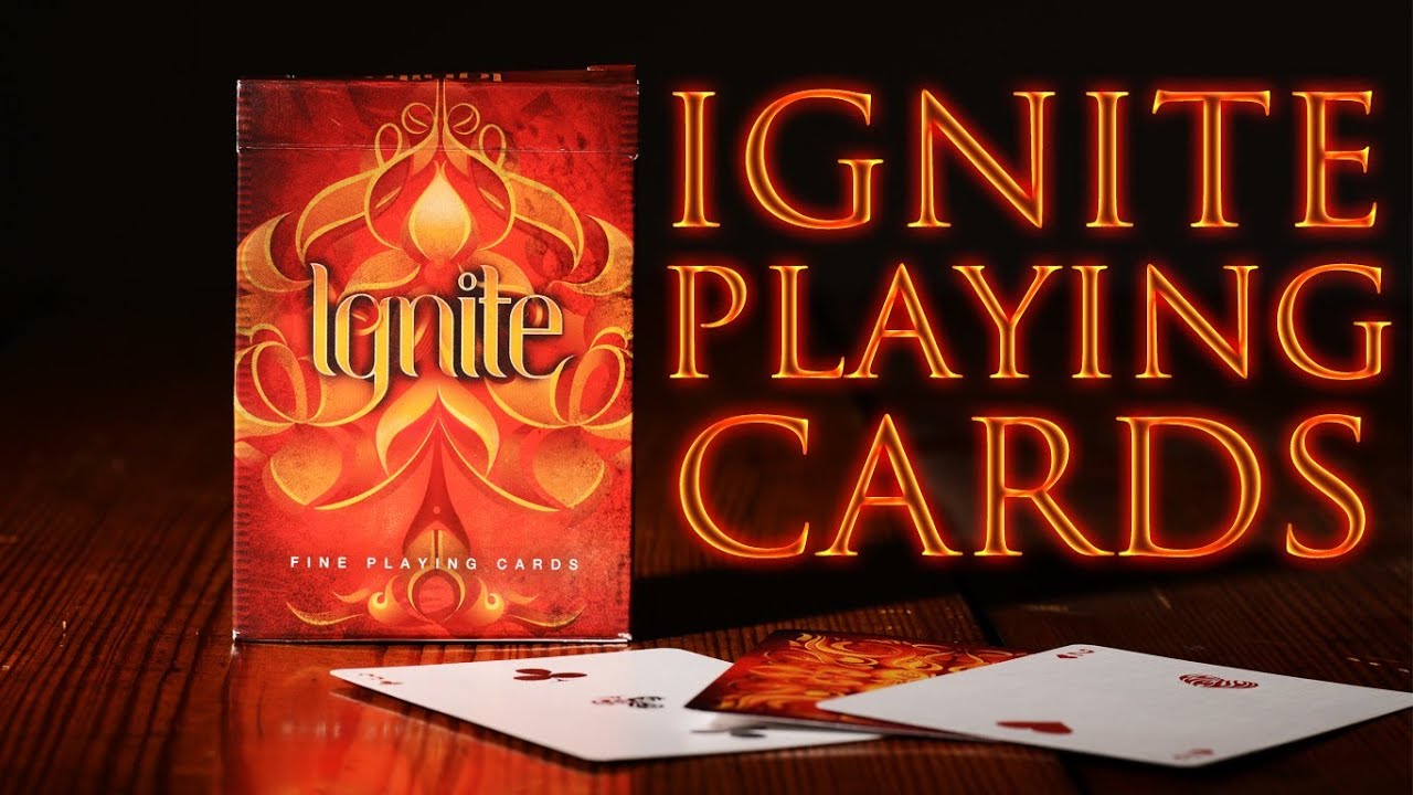 Deck Review - The Ignite Playing Cards Ellusionist - YouTube