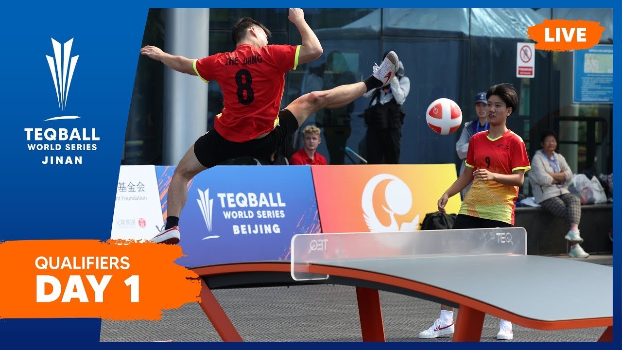 LIVE - Teqball World Series 2025 - Jinan | Day 1 | Table 1 - YouTube