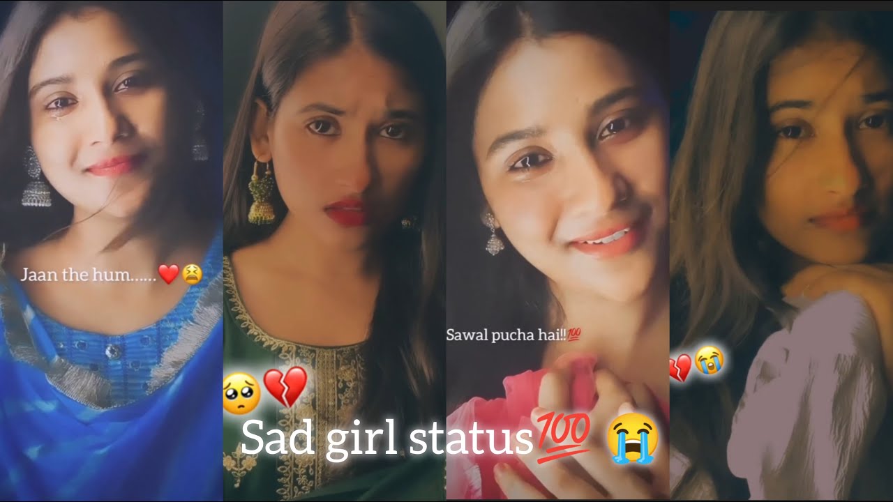 Sad heart broken girl status💯 😭! Broken girl💯 😣! Bewafa shyri#love # ...
