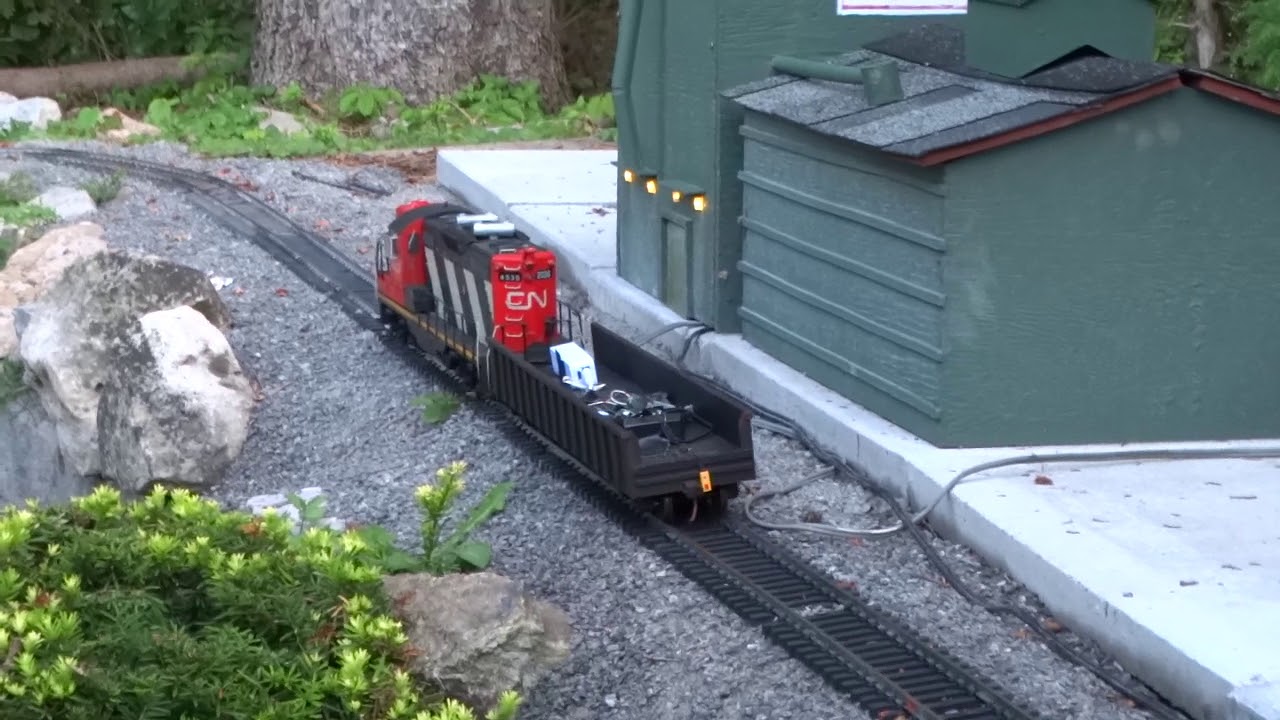 g scale eot device flasher - YouTube