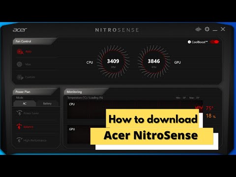 Acer nitrosense download for nitro 5 || How to download acer nitrosense ...