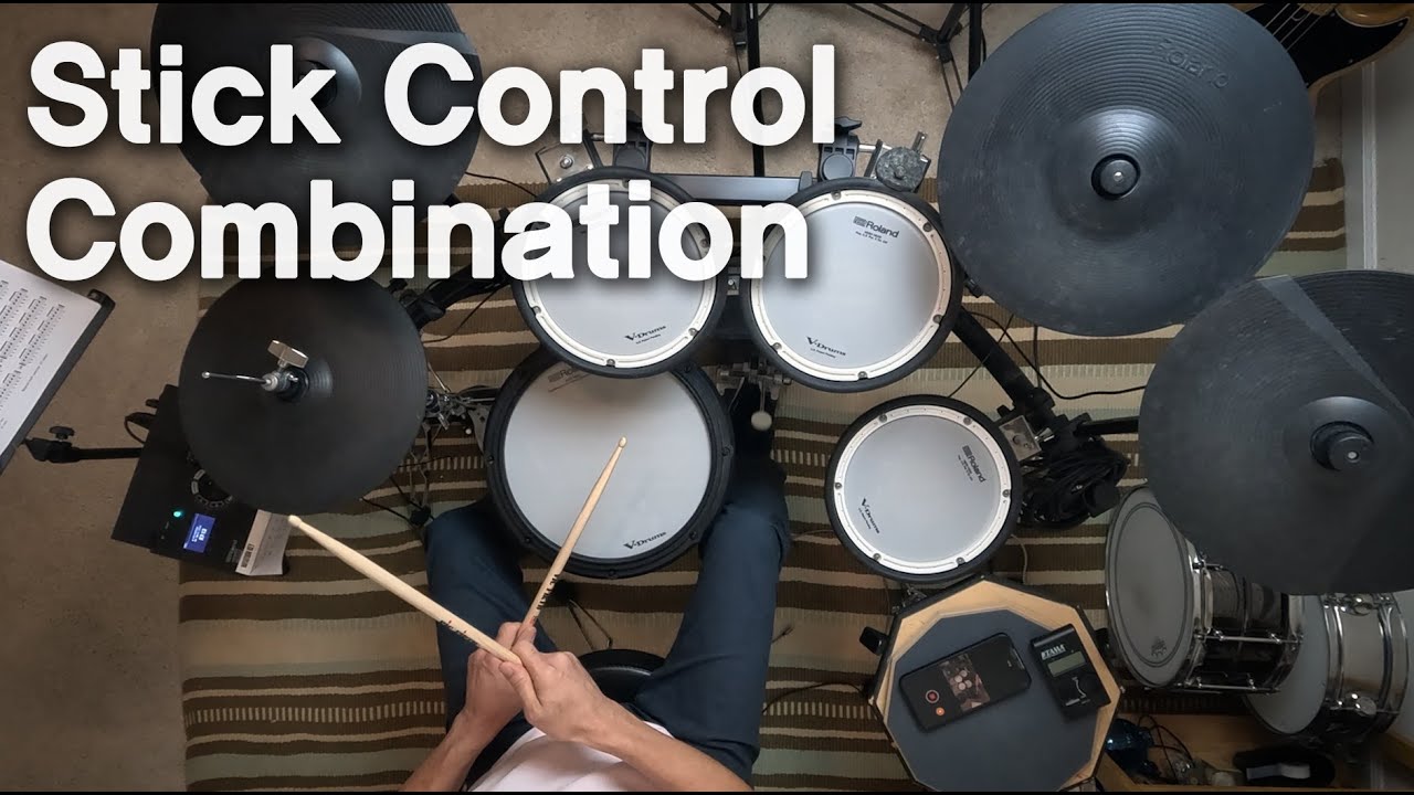 Stick Control Practice & Application - 스틱콘트롤 패턴 연습 및 응용 - 7년차 독학드러머 미국 ...