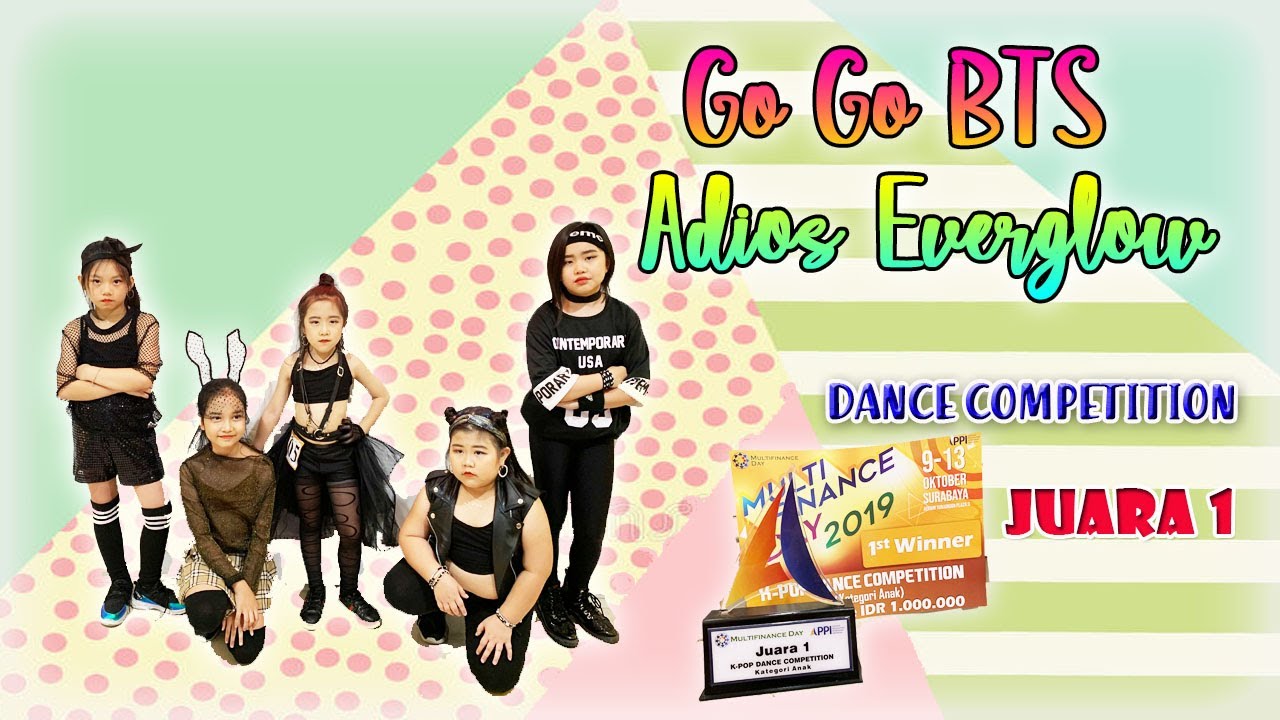 GO GO BTS & ADIOS EVERGLOW DANCE COVER | KIDS KPOP DANCE COVER ...