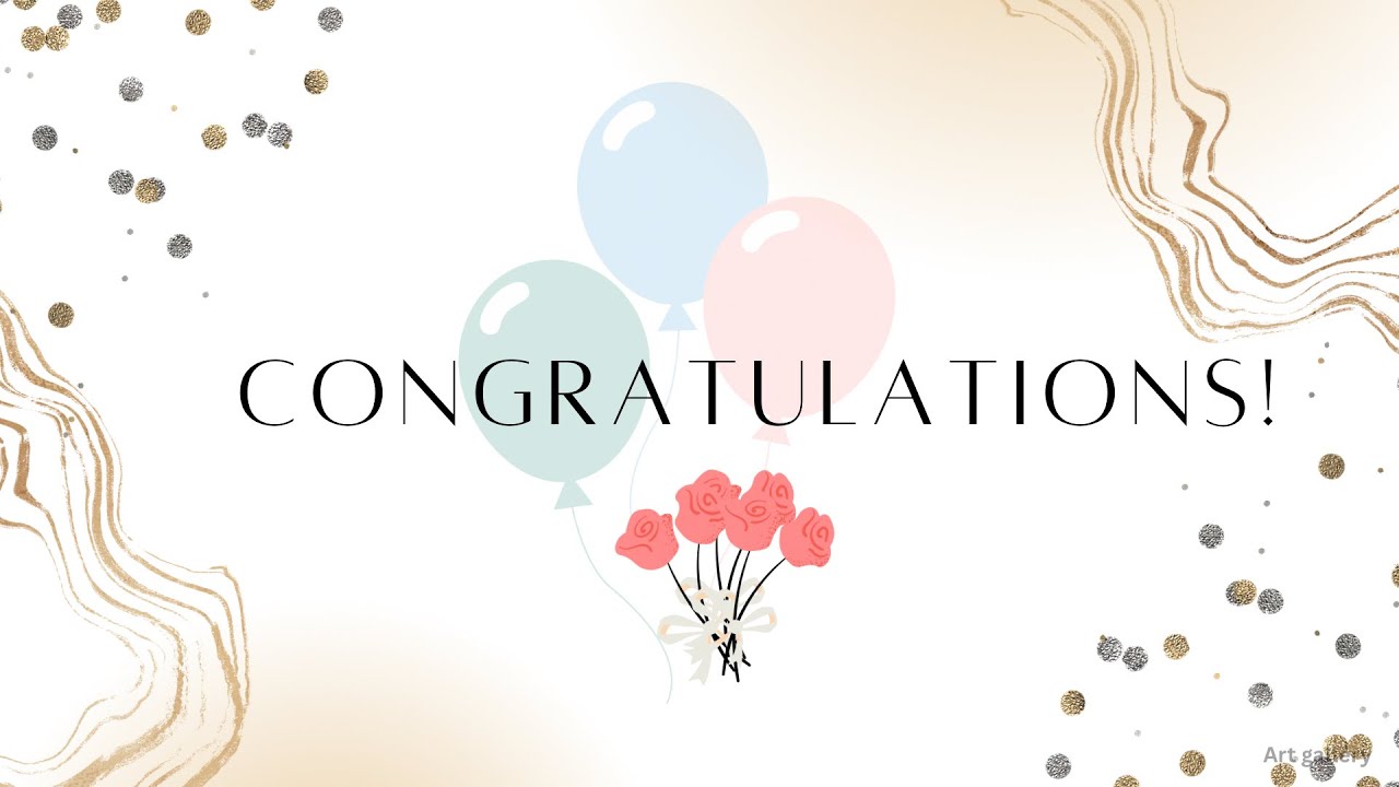 Happy congratulations theme music 🎶 🎵 - YouTube