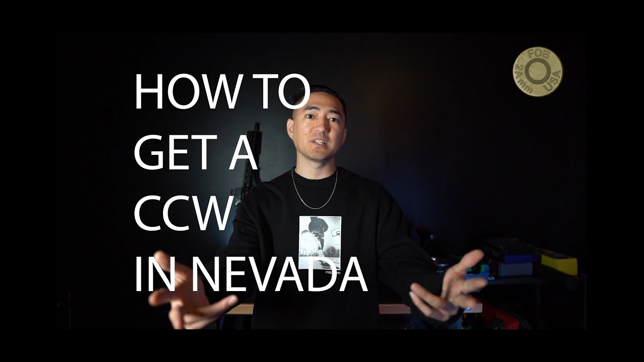 How to get a CCW in NEVADA - YouTube