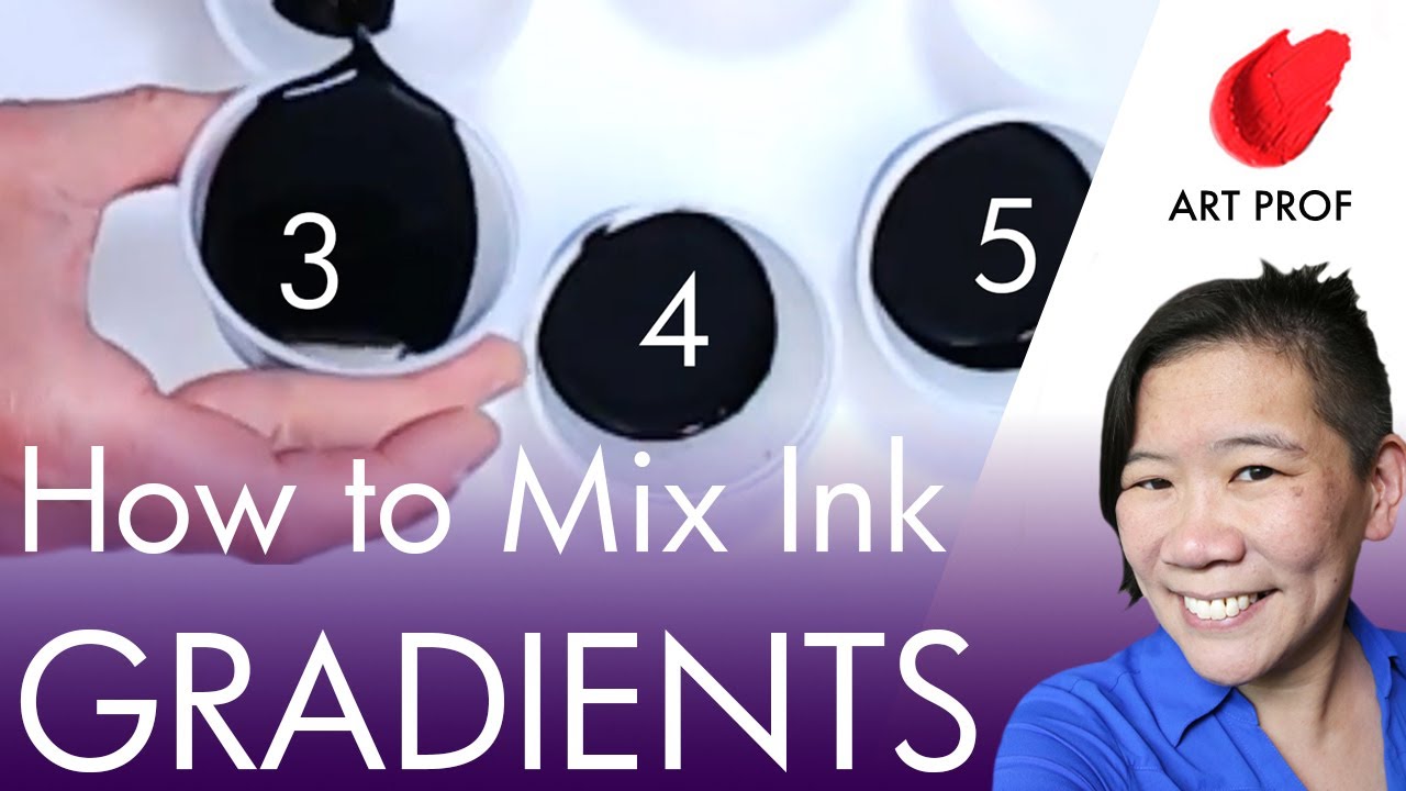 Simple Ink Demo: How to Mix Gradients for Beginner Artists - YouTube