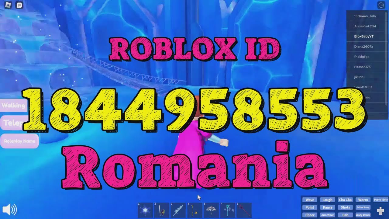 ROMANIA Roblox Song Codes - YouTube