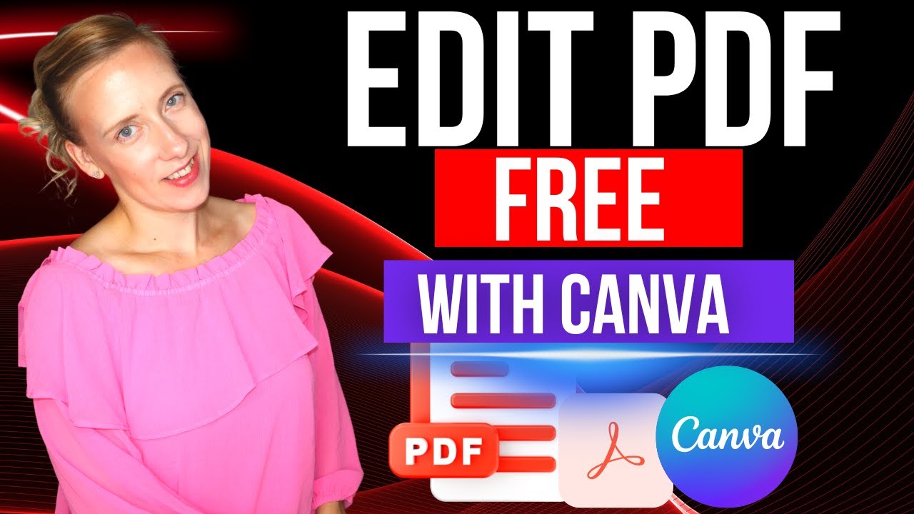How To Use Canva To Edit PDF Files for Free - YouTube