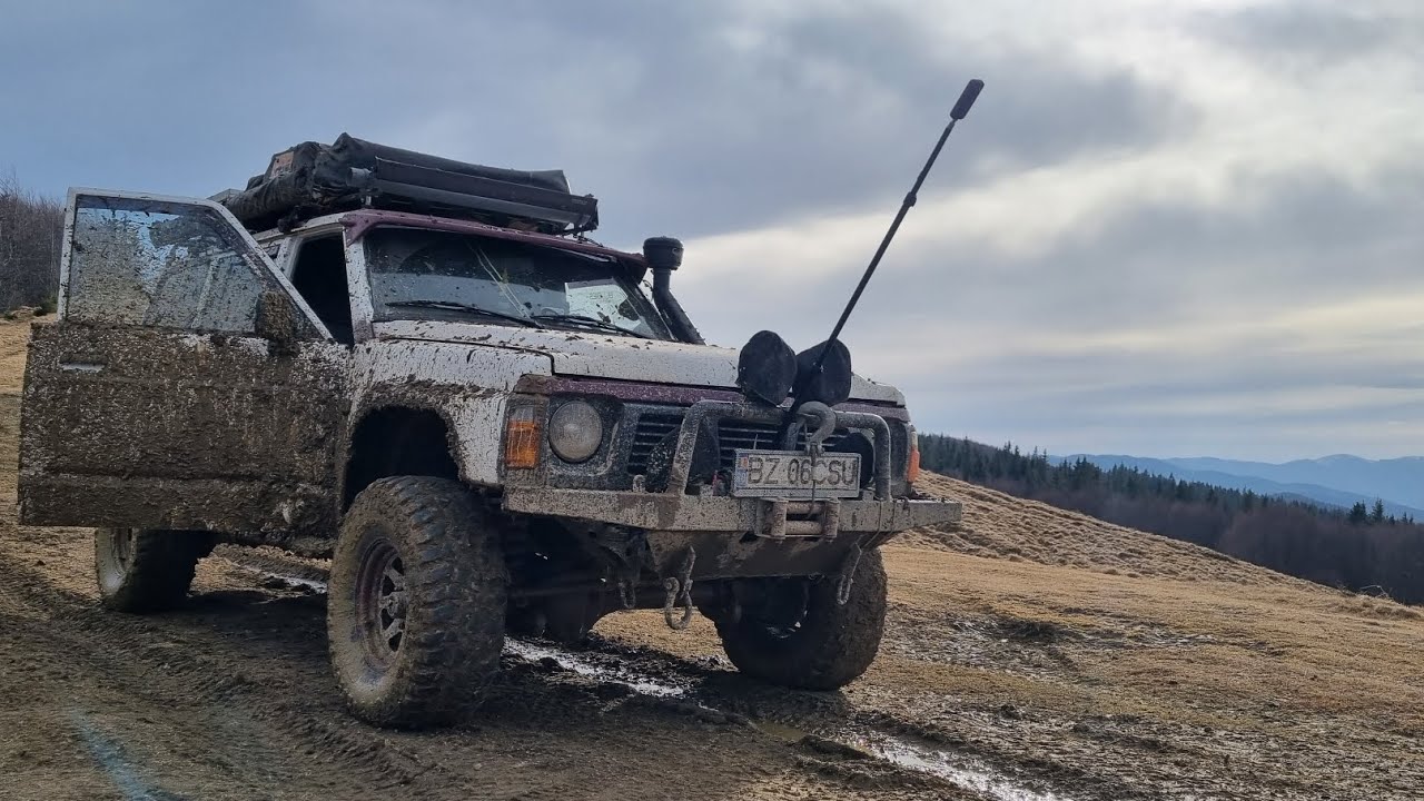 Off road de iarna pe Tabla Buții, cu un Nissan Patrol modificat @ Pmb ...