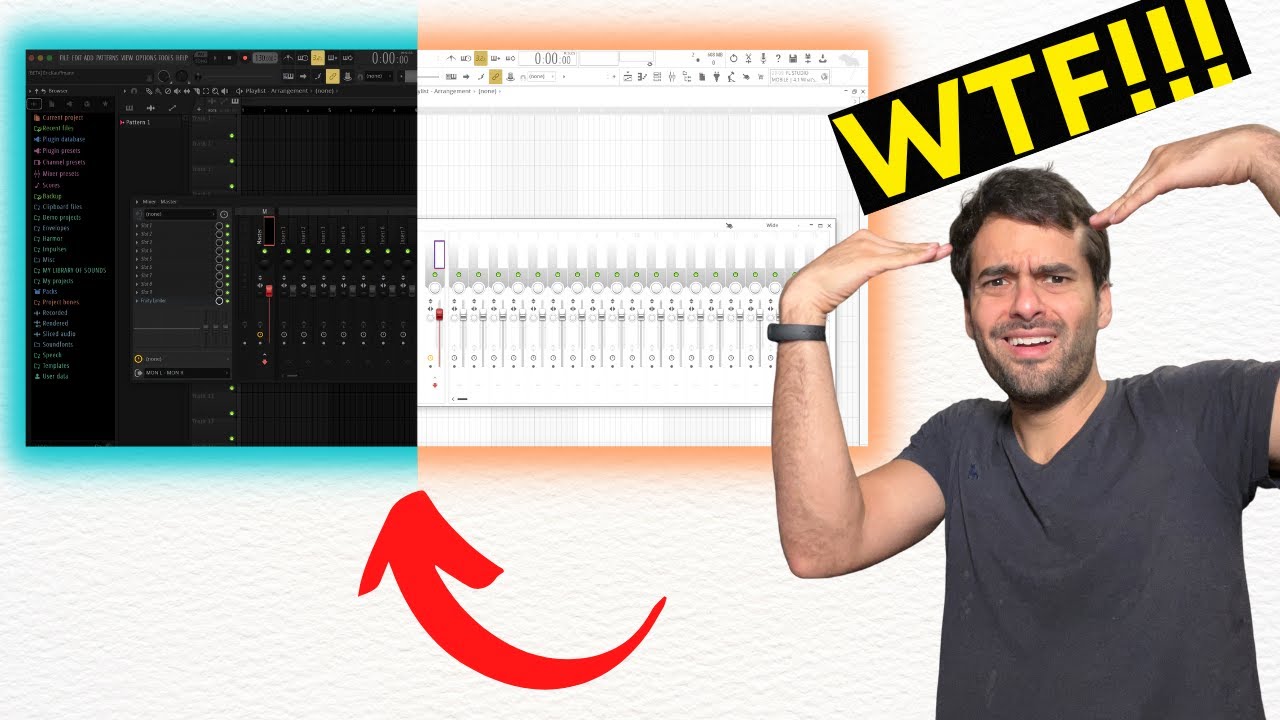 FL STUDIO YA TIENE MODO OSCURO Y MODO BLANCO WTF!!! - Preview de Skins/Temas - YouTube
