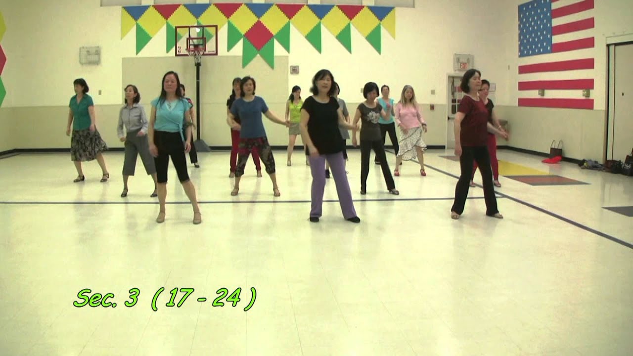 Baila Samba Conmigo - Ira Weisburd - Line Dance - YouTube