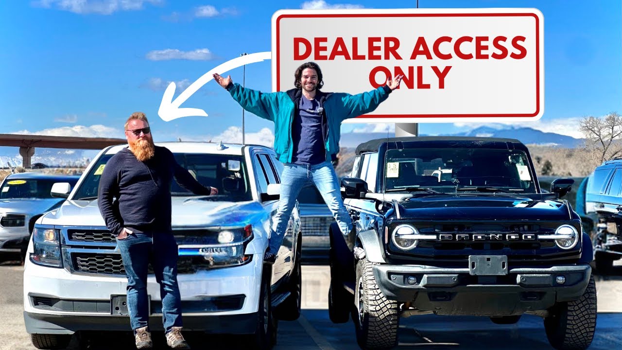 My Exclusive Look at a Dealer-Only Car Auction - YouTube