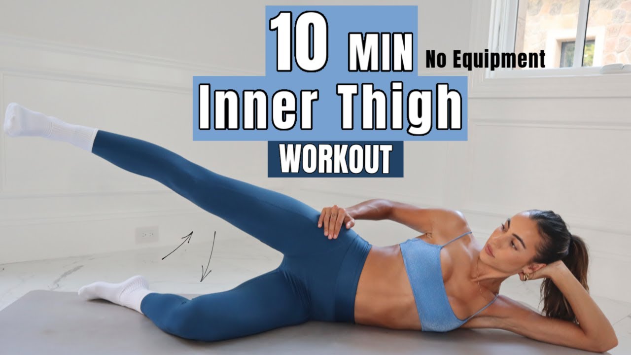10 MIN Inner Thigh Fitness Routine // Express Workout & Summer Ready ...