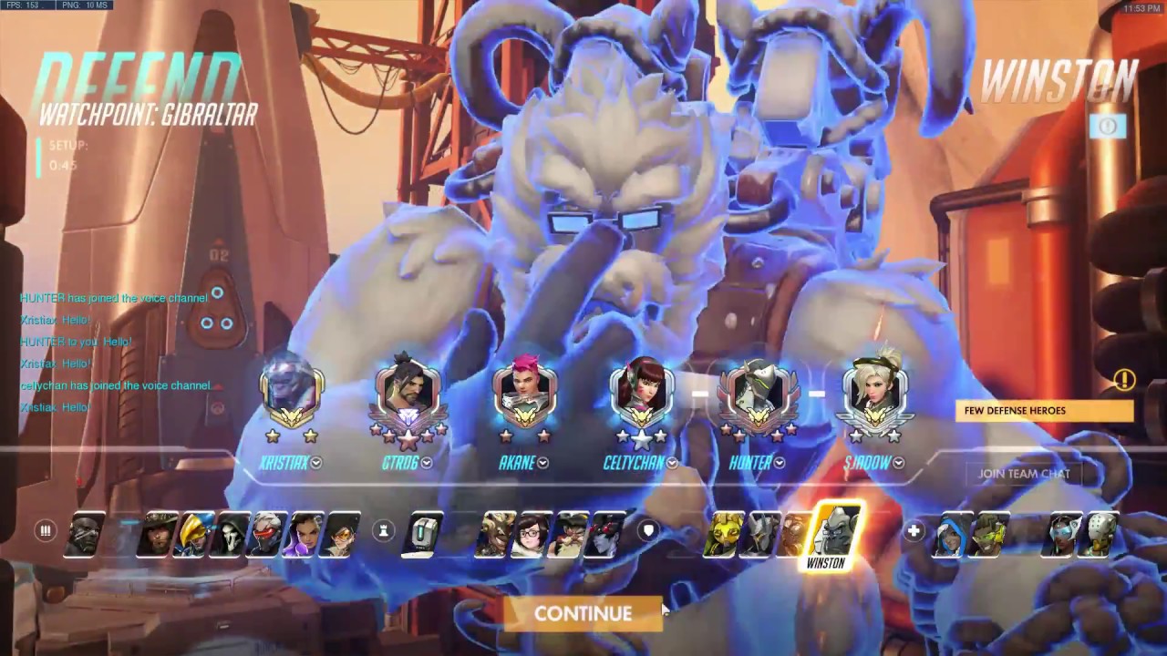 Overwatch Season 5 - Golden Weapon Yeti Winston Gameplay | Gold Elims ...
