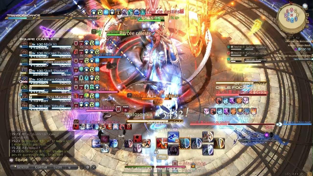 Ff14 FRU clear drg pov m1 lpdu - YouTube