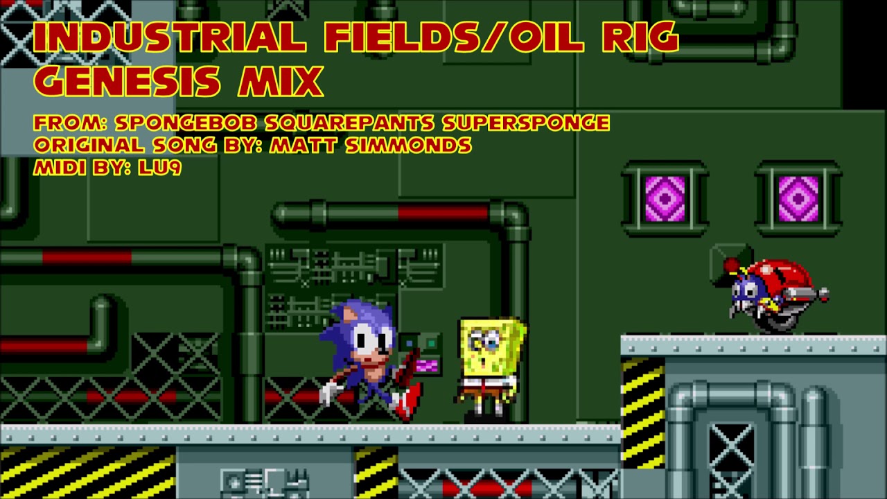 SpongeBob SuperSponge: Oil Fields (SEGA Genesis Mix) - YouTube