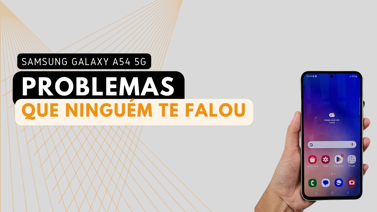 🔴Cortes da Live🔴 Samsung Galaxy A54 5G - Problemas de instabilidade com ...