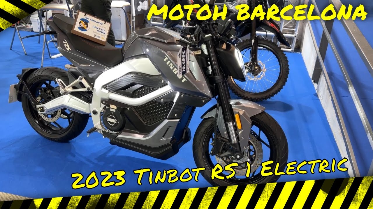 2023 Tinbot RS 1 Electric Walkaround Motoh Barcelona 2023 - YouTube
