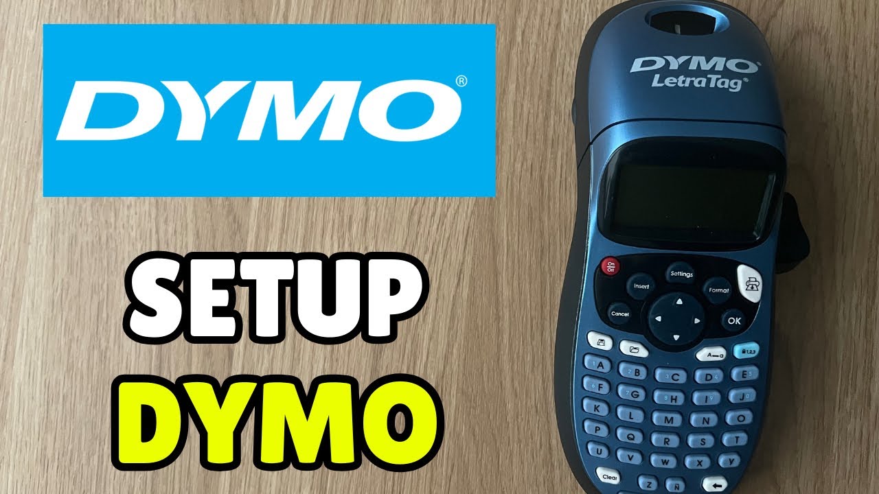 How To Set Up Dymo LetraTag/LabelWriter 550/450/4XL/5XL on Mac/Windows ...