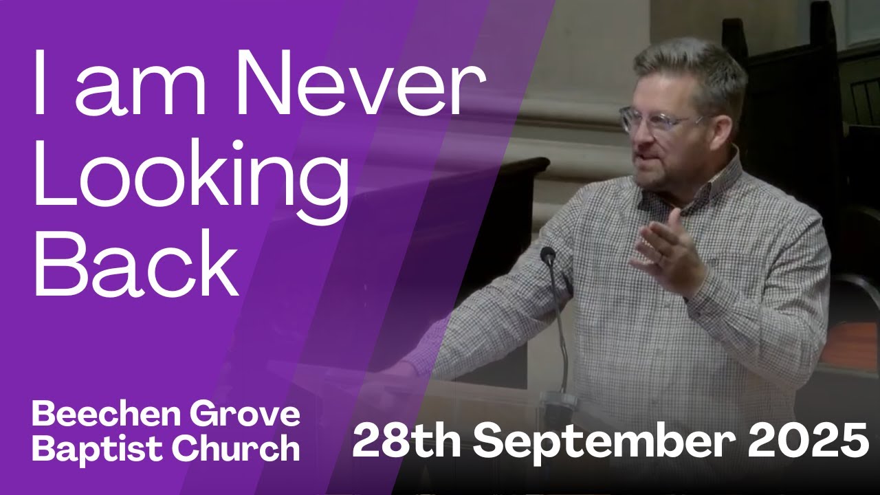 I am Never Looking Back | 28th September 2025 - YouTube