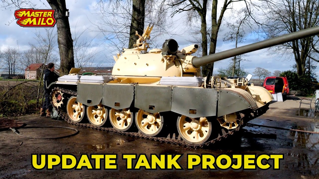 Update on our tank project (engine is out and fully detailling) - YouTube