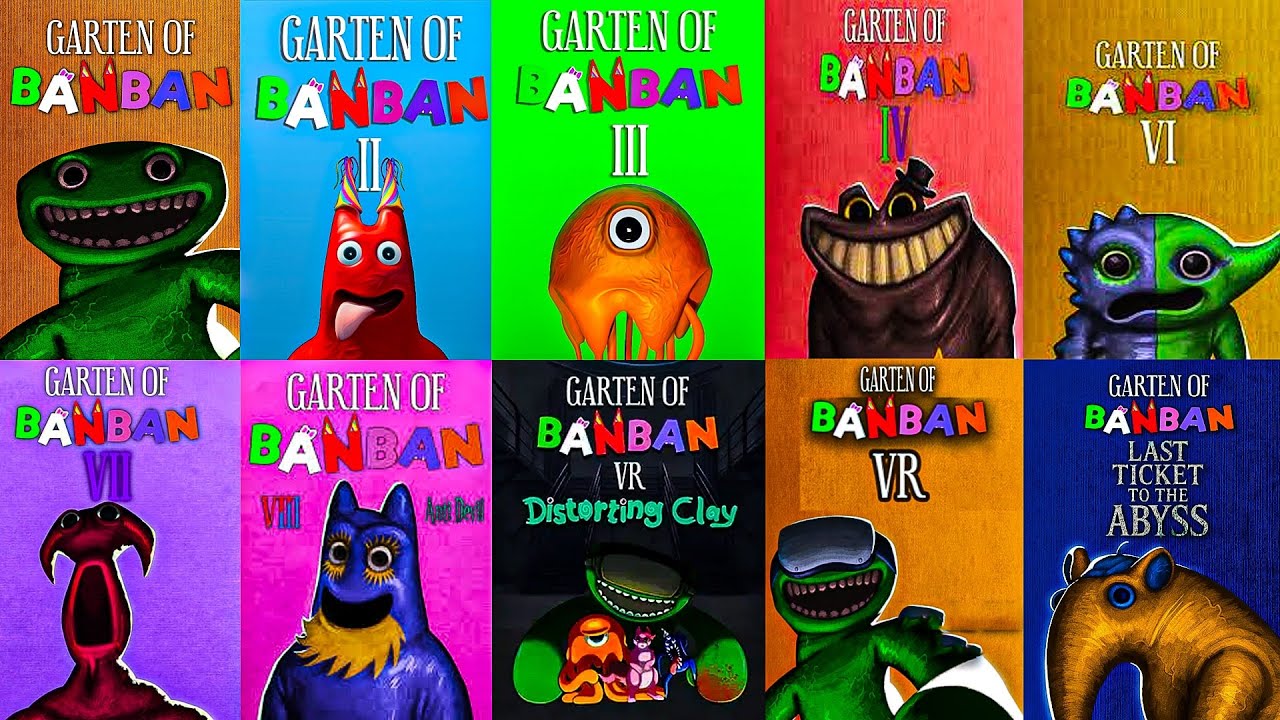 The Evolution of GARTEN OF BAN BAN Games (2023-2026) - YouTube