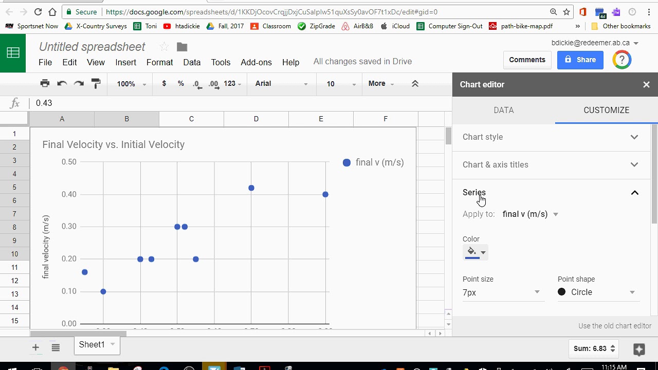 (116-P3017F) Collision Lab Graphing - YouTube