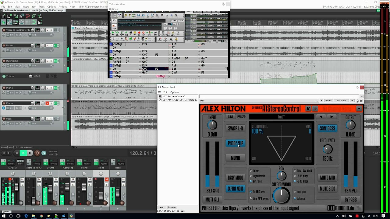 A1 Stereo Control (VST) サラウンド効果 - YouTube