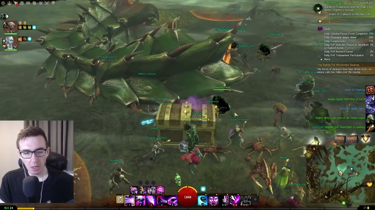 GW2 World Boss as a New Player - GW2 First Time World Boss - YouTube