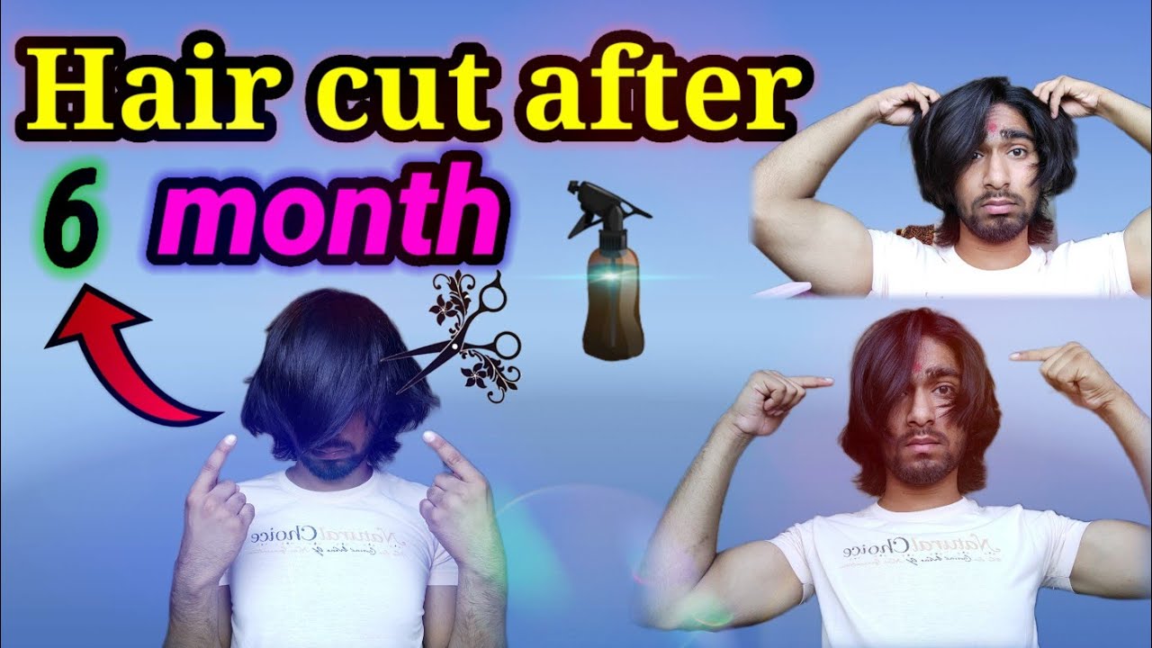 6 Month Hair Growth Update: Watch Me Get a Fresh Cut || sonu ki life ...