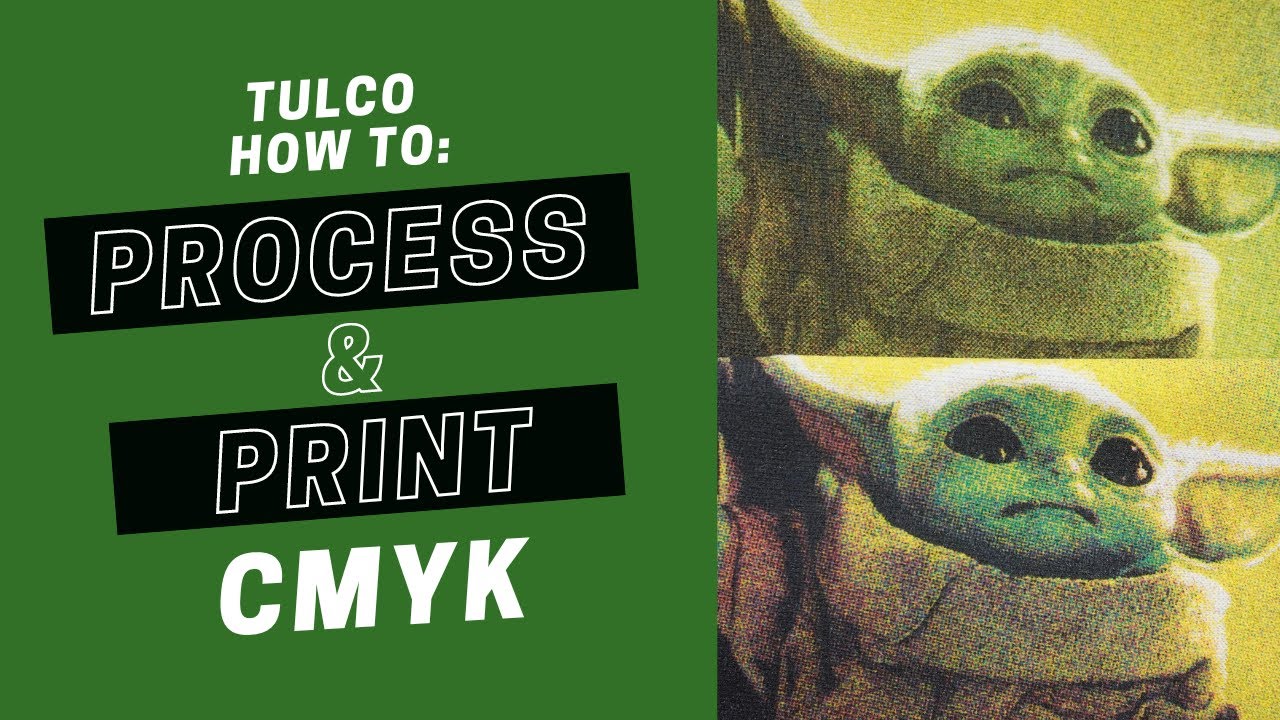 TULCO How-To: Process and Print CMYK - YouTube