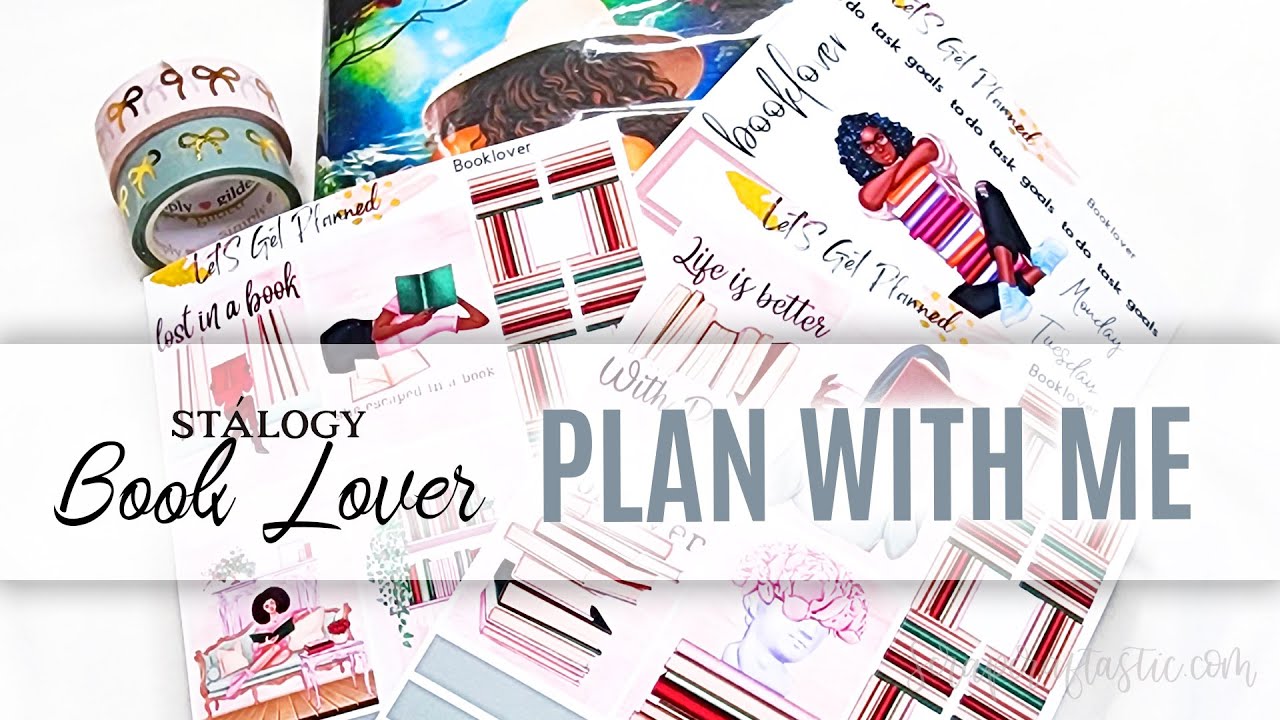 BOOK LOVER From Scratch Standard Stalogy Weekly Setup Plan With Me ...