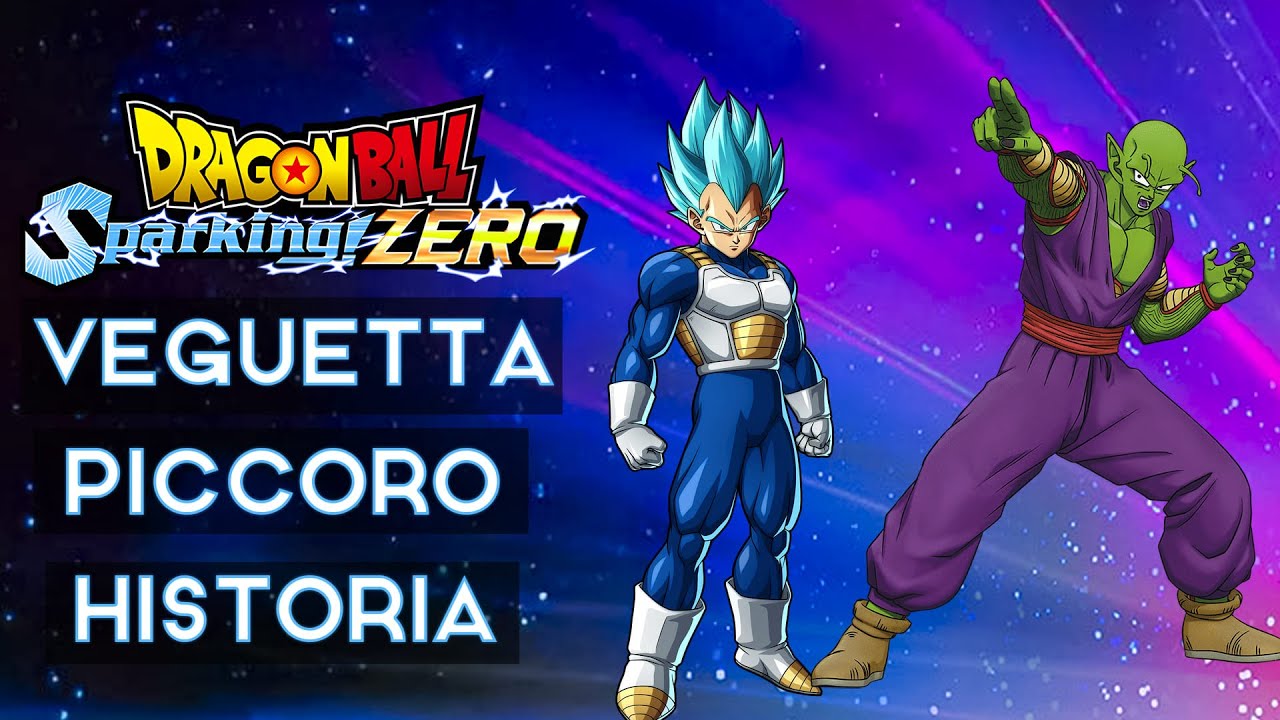 Dragon Ball Sparking Zero Historia Veguetta Piccolo - Gracias Fushiguro ...