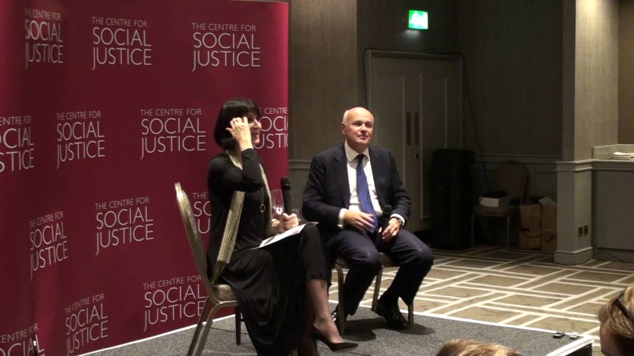 The Rt Hon Iain Duncan Smith MP with Jenni Russell - Conservative ...