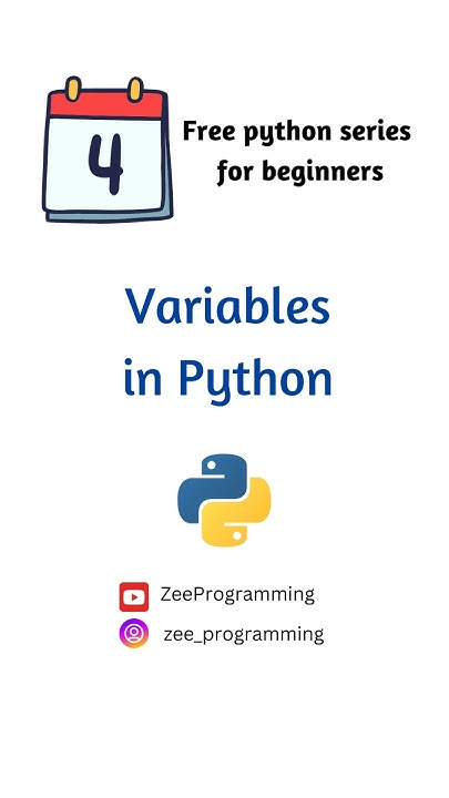 Day4 Variables in python #coding #shortsfeed #shorts #python #day4 ...