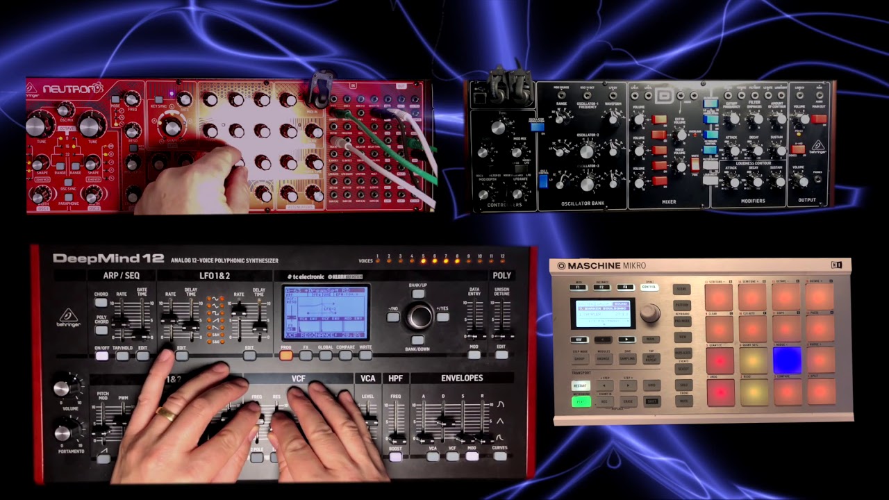 Behringer Model D, Deepmind 12d, Neutron and Native Instruments ...
