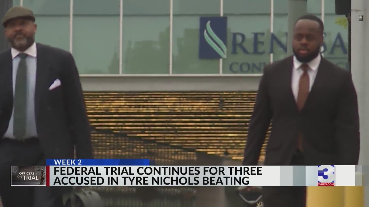 Tyre Nichols trial: Witness testimonies continue into week 2 - YouTube