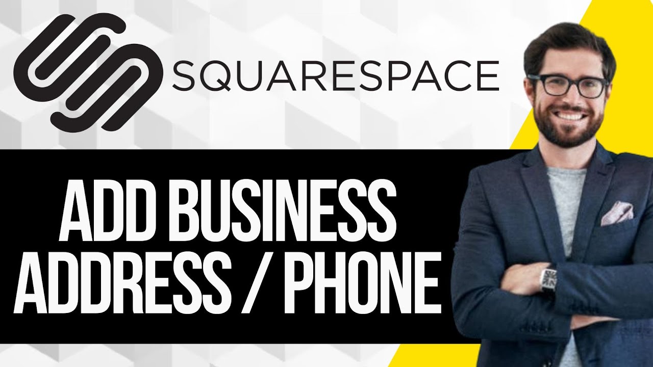 How to Add a Business Address or Phone Number to Squarespace Header ...