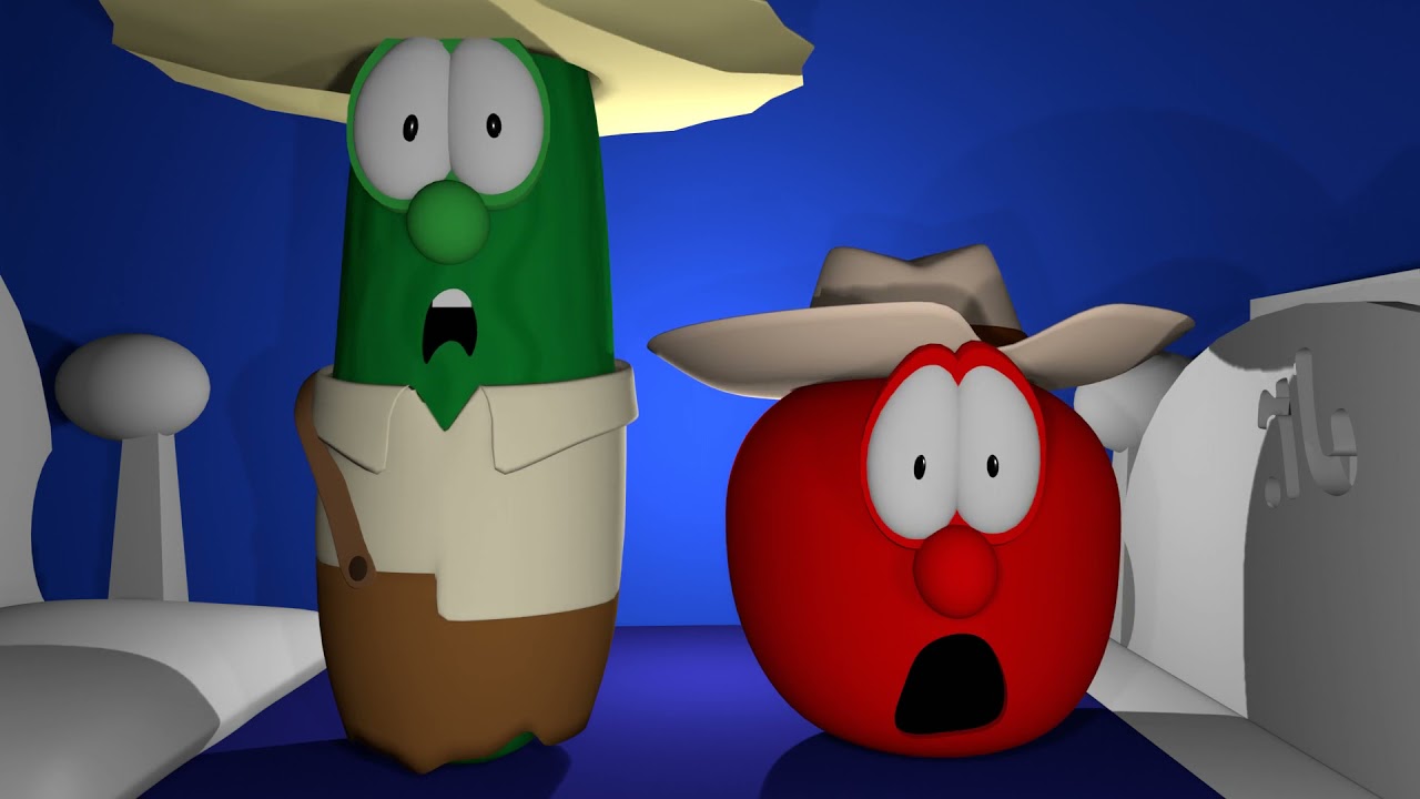 Tomato Sawyer and Huckleberry Larry meet the red fib - YouTube